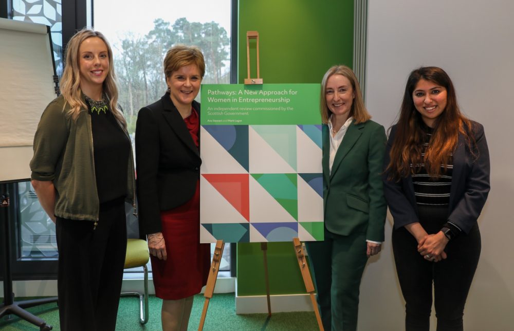 Edinburgh Innovations | First Minister visits two biotech startups
